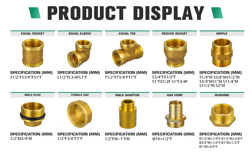 IFAN Brass Thread Fittings