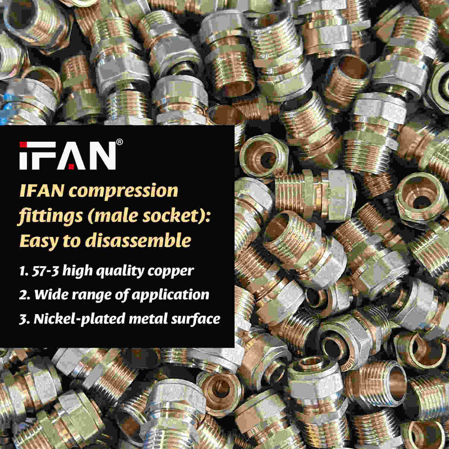 About IFAN Brass Compression Fittings