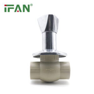 Gray PPR Chrome Valve - IFAN