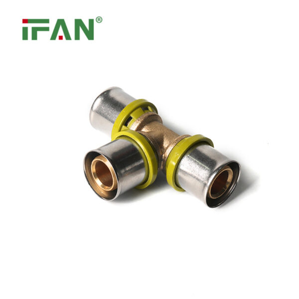 Yellow PEX Press Fittings