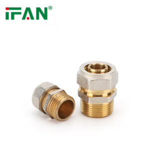 PEX Compression Male Socket