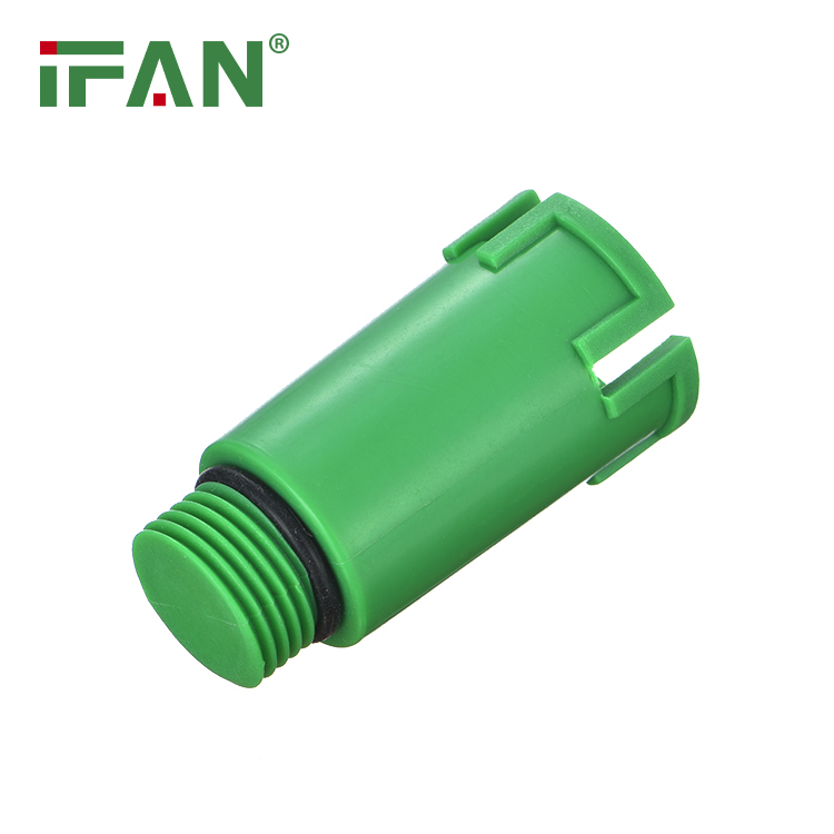 PPR Plastic Thread Male Plug