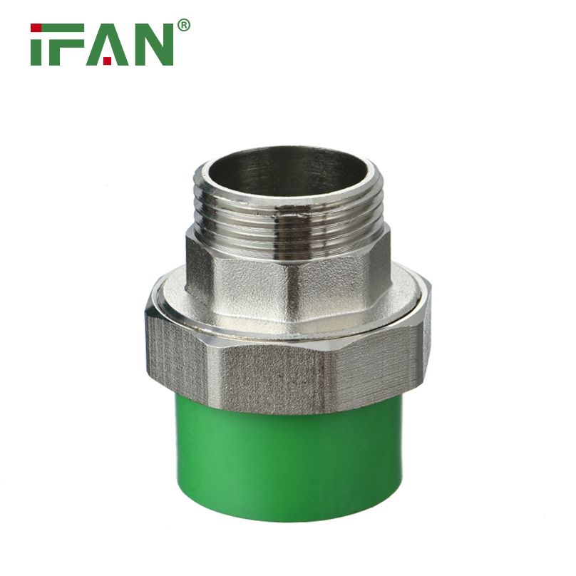 PPR Plastic Brass Inter Male Union