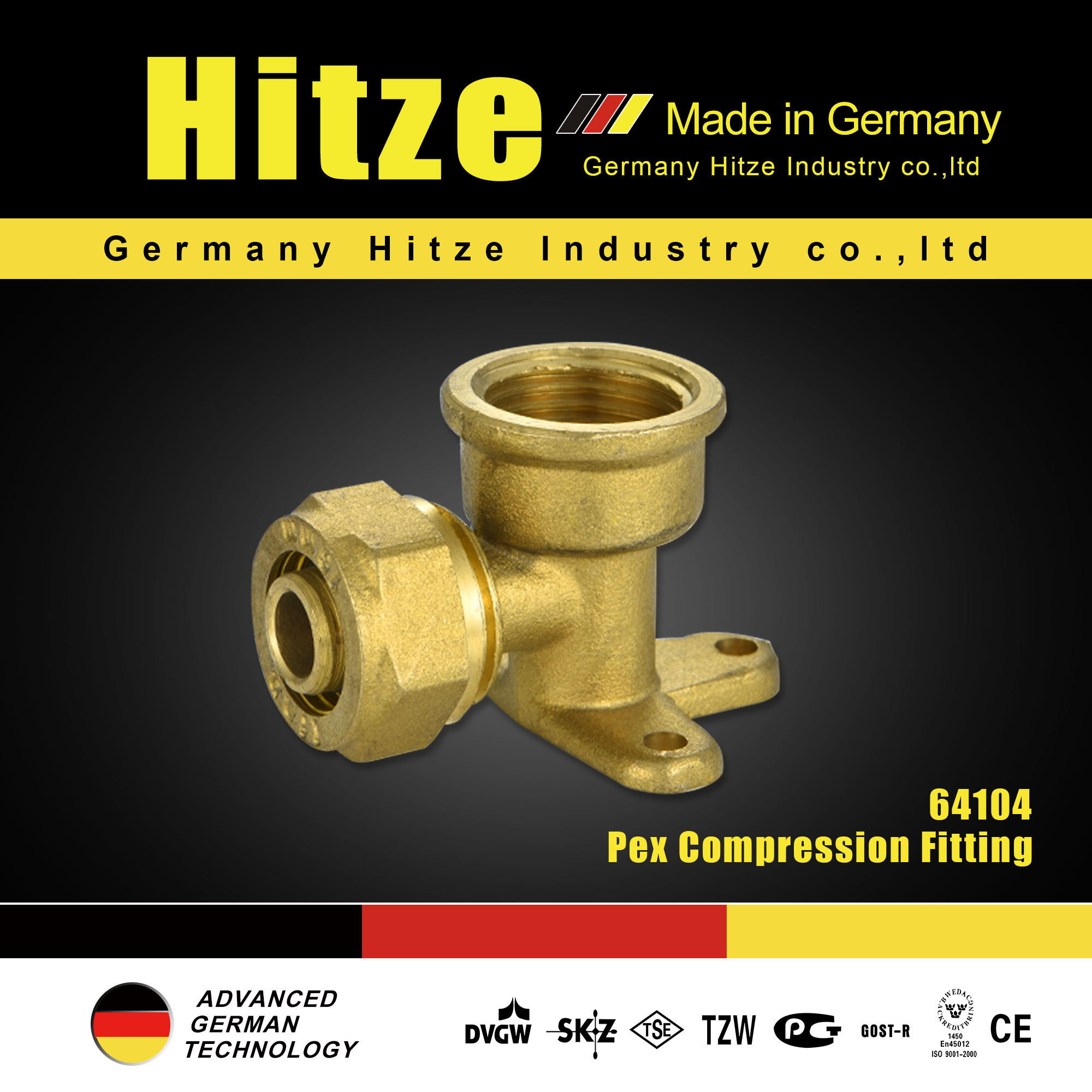 Hitze Pex Compression fitting - China Plumbing System Suppliers, Manufacturers, Factory