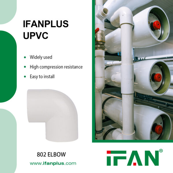 IFAN 802 PVC SCH40 45° elbow - China Plumbing System Suppliers ...