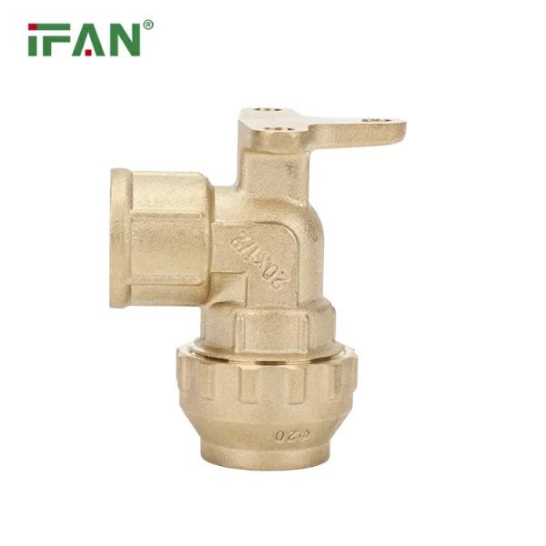 PE brass compression fittings