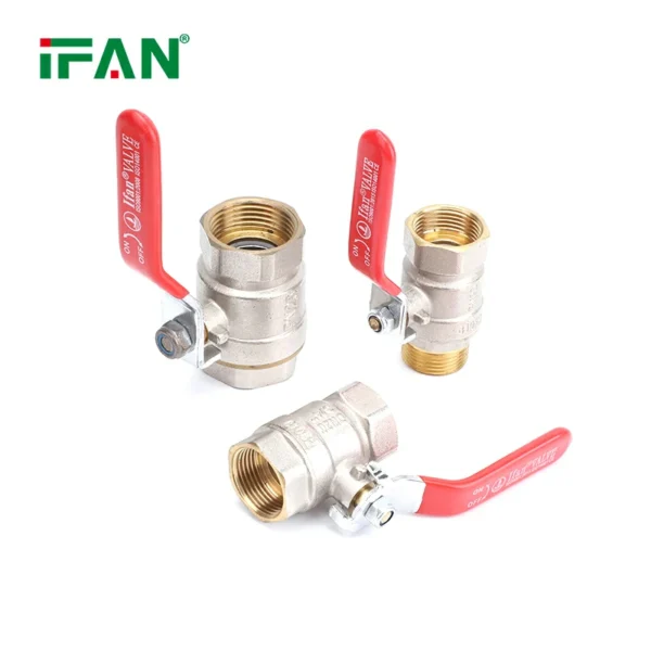 IFAN Threaded Brass Ball Valves - China Plumbing System Suppliers ...