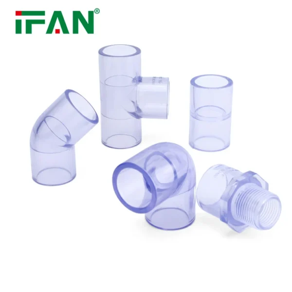IFAN Custom Transparent PVC Pipe Fittings - China Plumbing System ...
