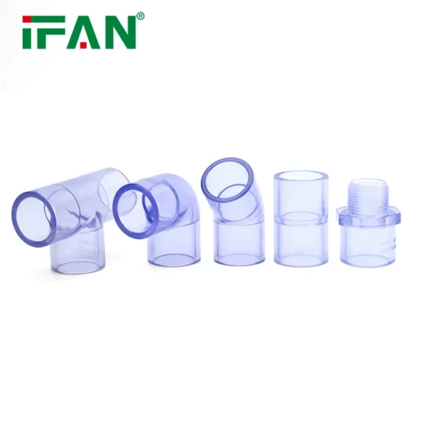 IFAN Custom Transparent PVC Pipe Fittings - China Plumbing System ...