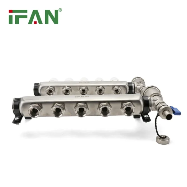 IFAN 2-8 Way Stainless Steel Manifolds - China Plumbing System ...