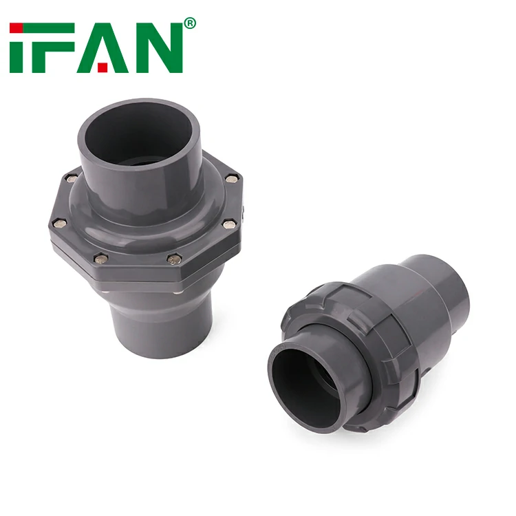 IFAN Sample Freely PVC Check Valve - China Plumbing System Suppliers ...