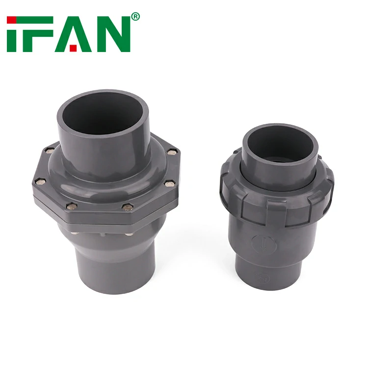 IFAN Easily Installation PVC Check Valve - China Plumbing System ...