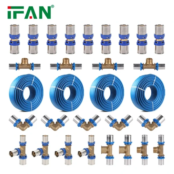 IFAN Export Brass Press Fittings - China Plumbing System Suppliers ...