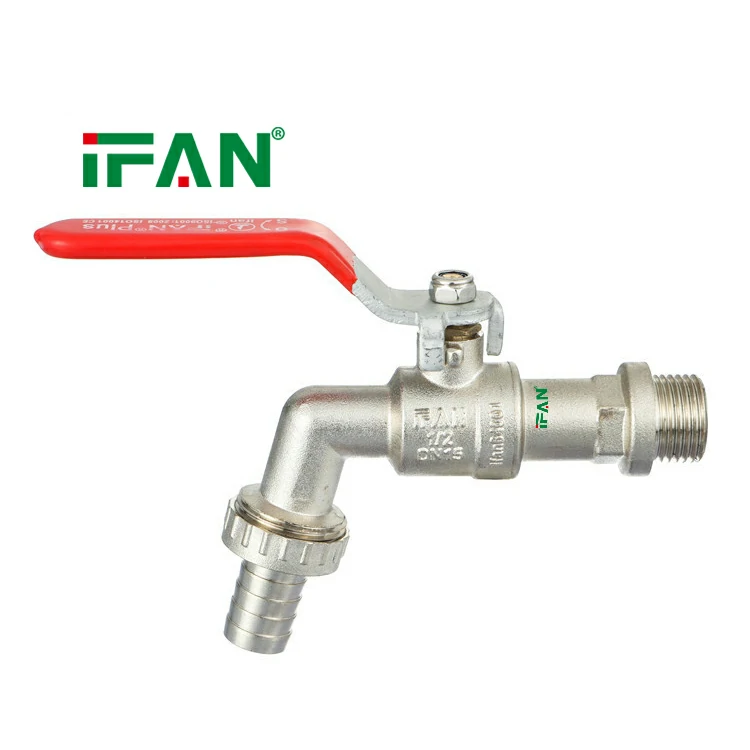 IFAN Red Handle Brass Bibcocks - China Plumbing System Suppliers ...