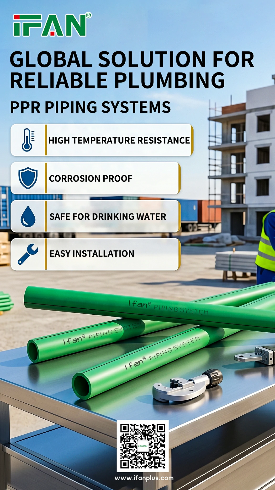 IFAN PPR Piping Systems - China Plumbing System Suppliers ...